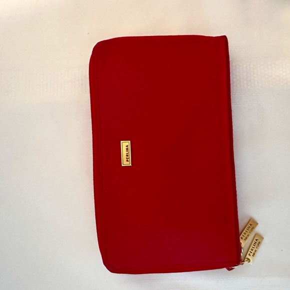 Perlina | Bags | Perlina Leather Zip Wallet | Poshmark